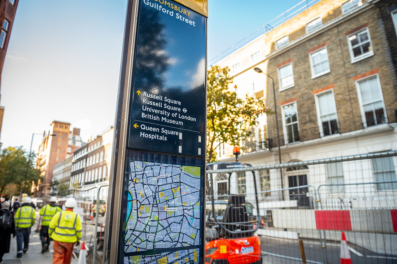 Torrington place London - Compass