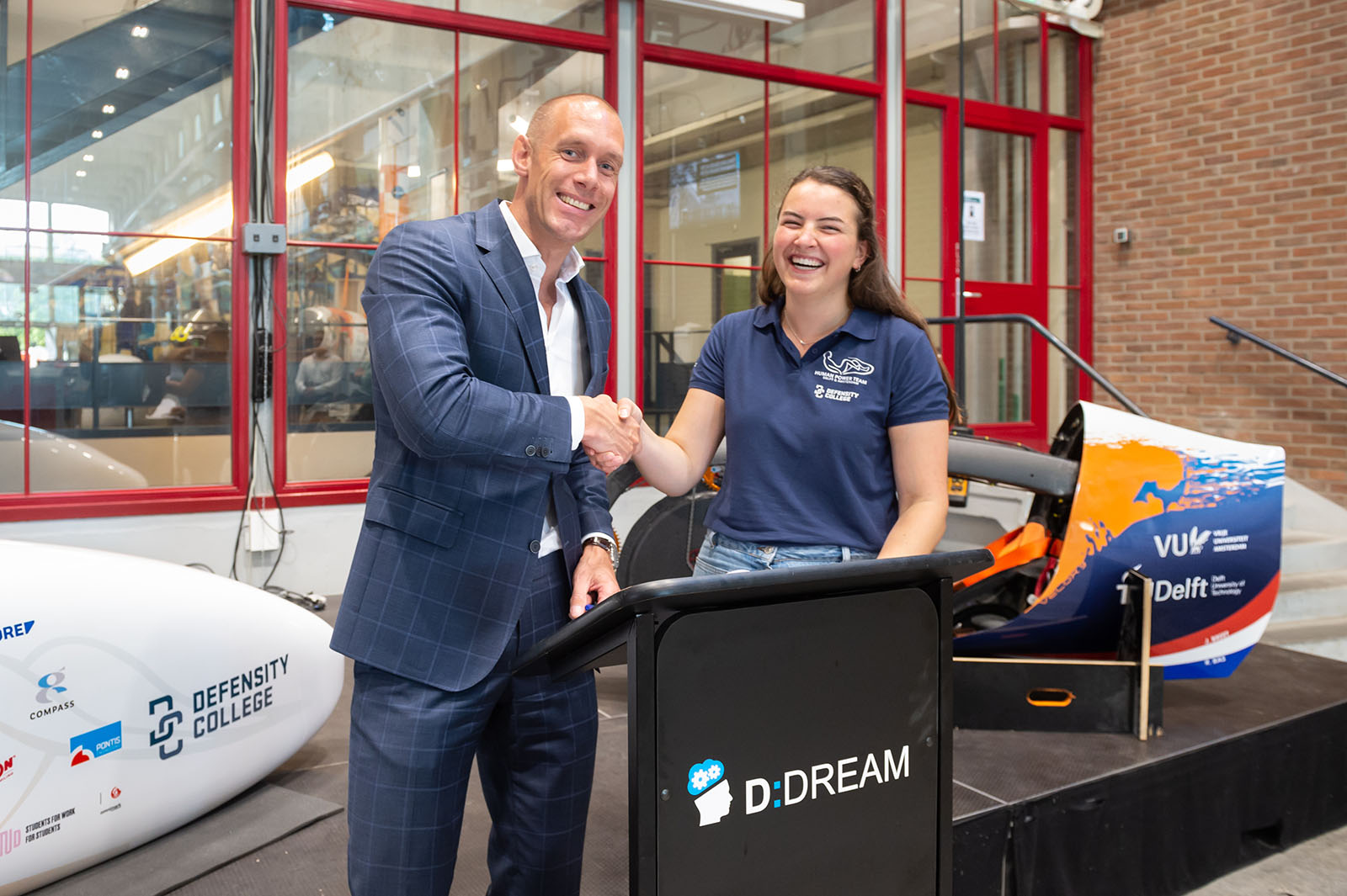 Compass supports Human Power Team - Compass